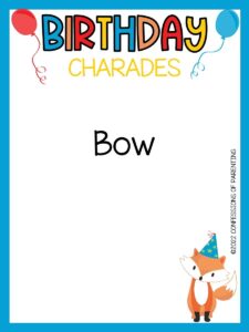 95 Birthday Charades Ideas Plus Printable Ideas