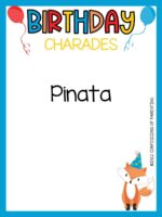 95 Birthday Charades Ideas Plus Printable Ideas
