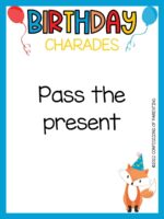 95 Birthday Charades Ideas Plus Printable Ideas