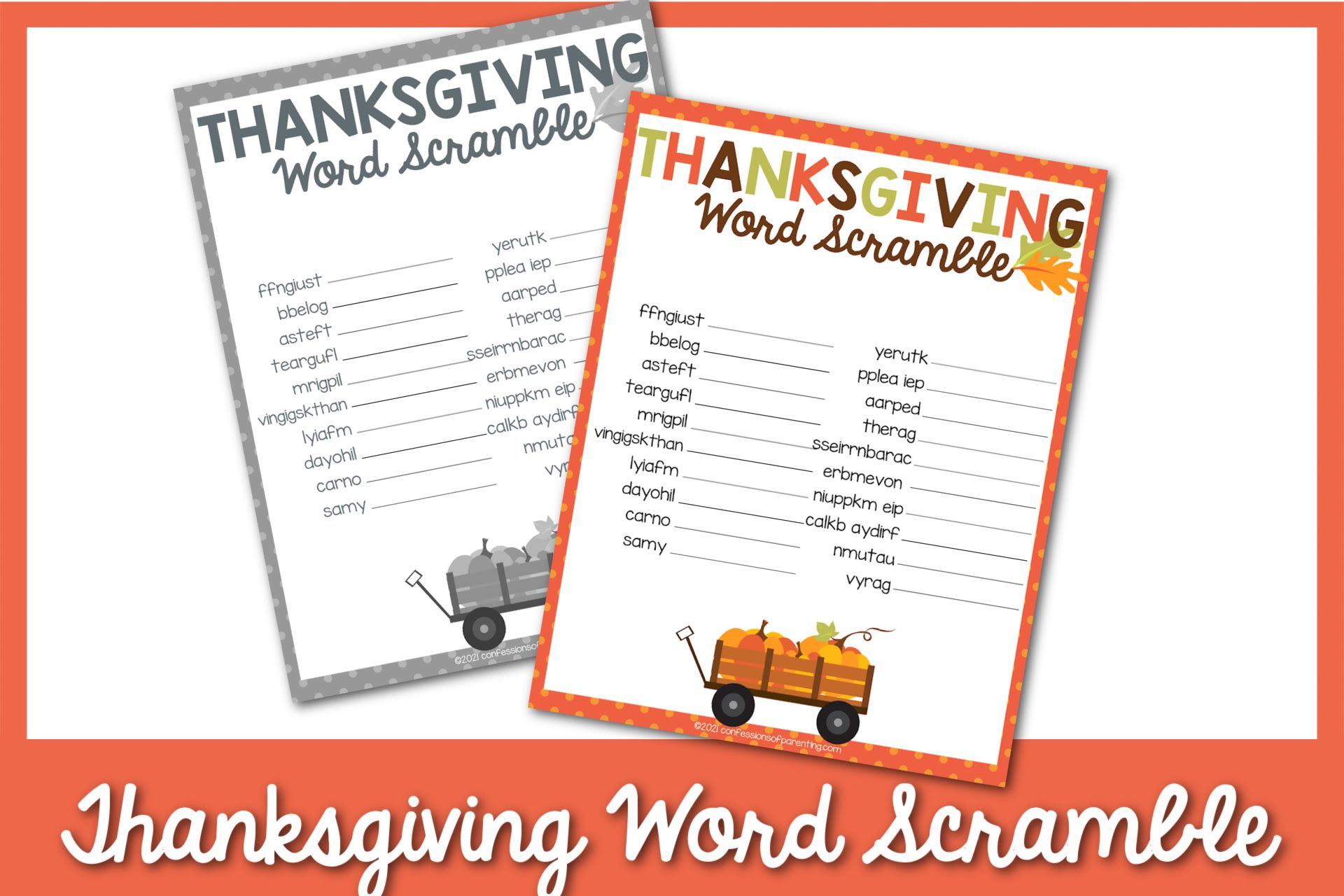 The Best Word Scrambles For Kids