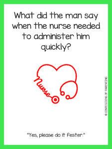 The Best Nurse Jokes That Cure Your Boredom [Free Joke Cards]