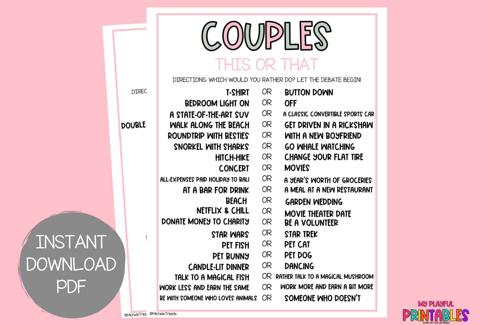 270 Best This or That Questions for Couples