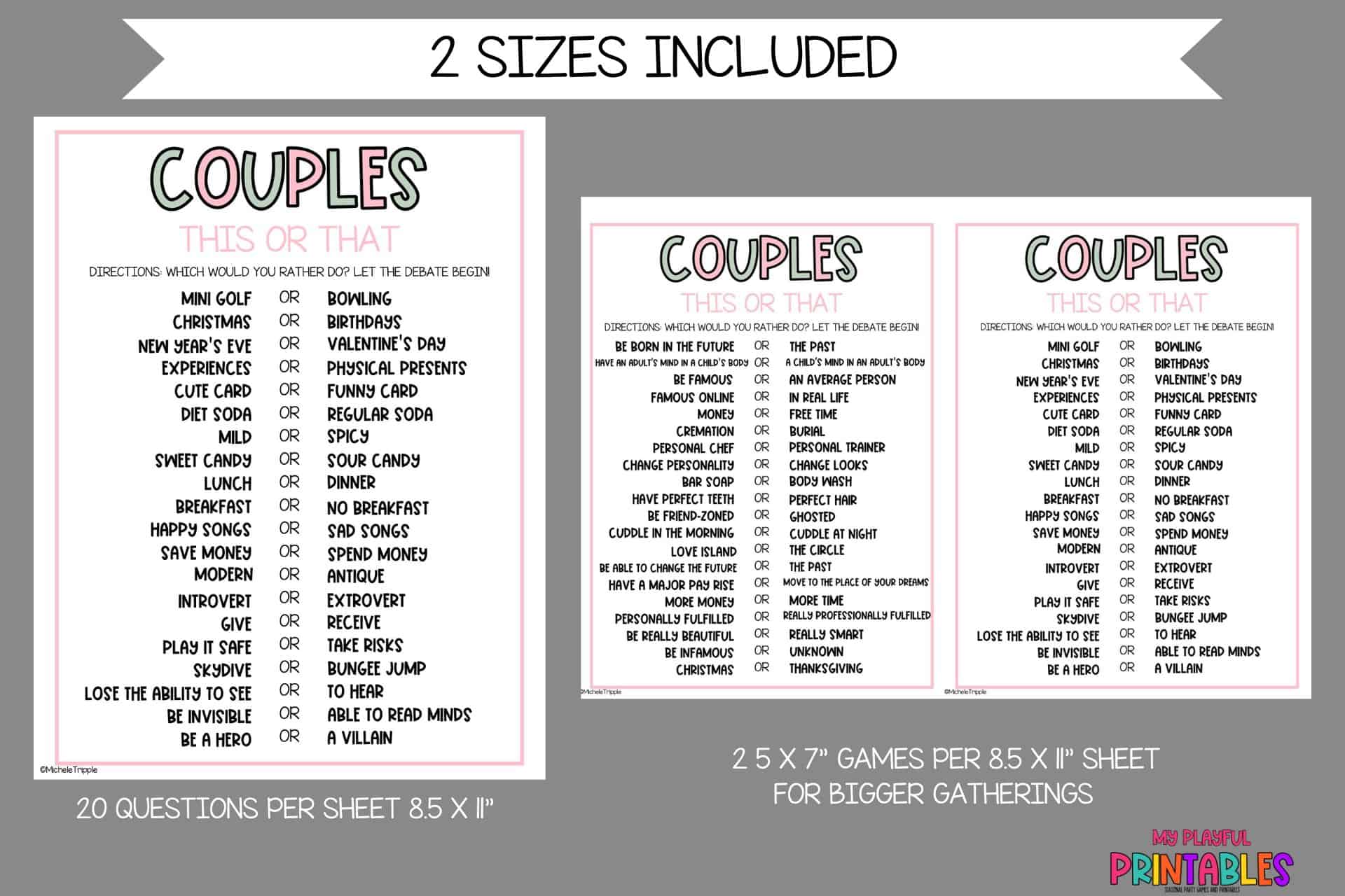 270 Best This or That Questions for Couples