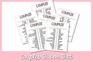 270 Best This or That Questions for Couples