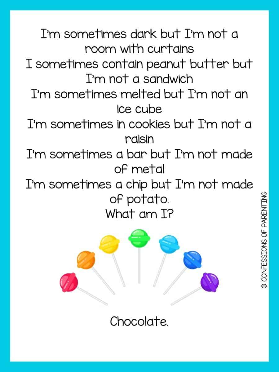 37 Sweet Candy Riddles [Free Riddle Cards]