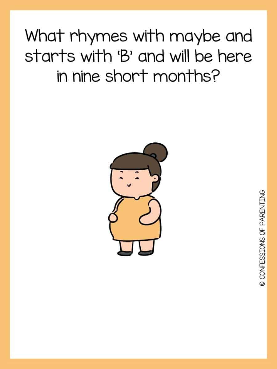 Clever Pregnancy Announcement Riddle at Madeline Hardwicke blog