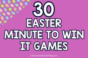 30 Best Easter Minute to Win It Games