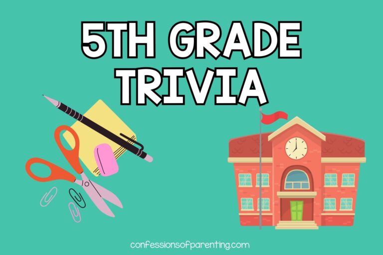 100 Great 5th Grade Trivia Questions with Answers