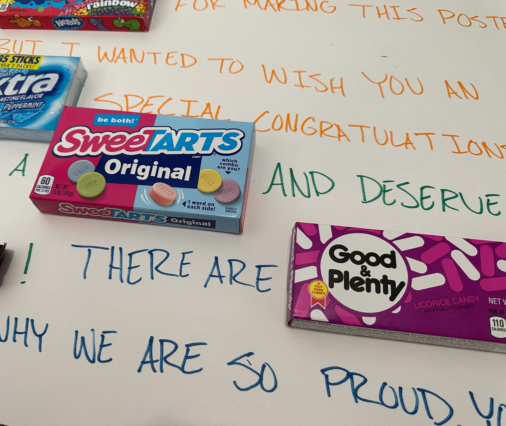 The Best Graduation Candy Poster Ideas