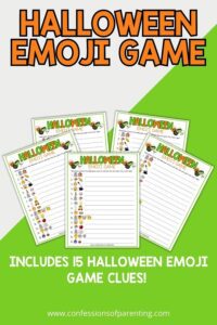 Free Halloween Emoji Game Printable for Kids & Families