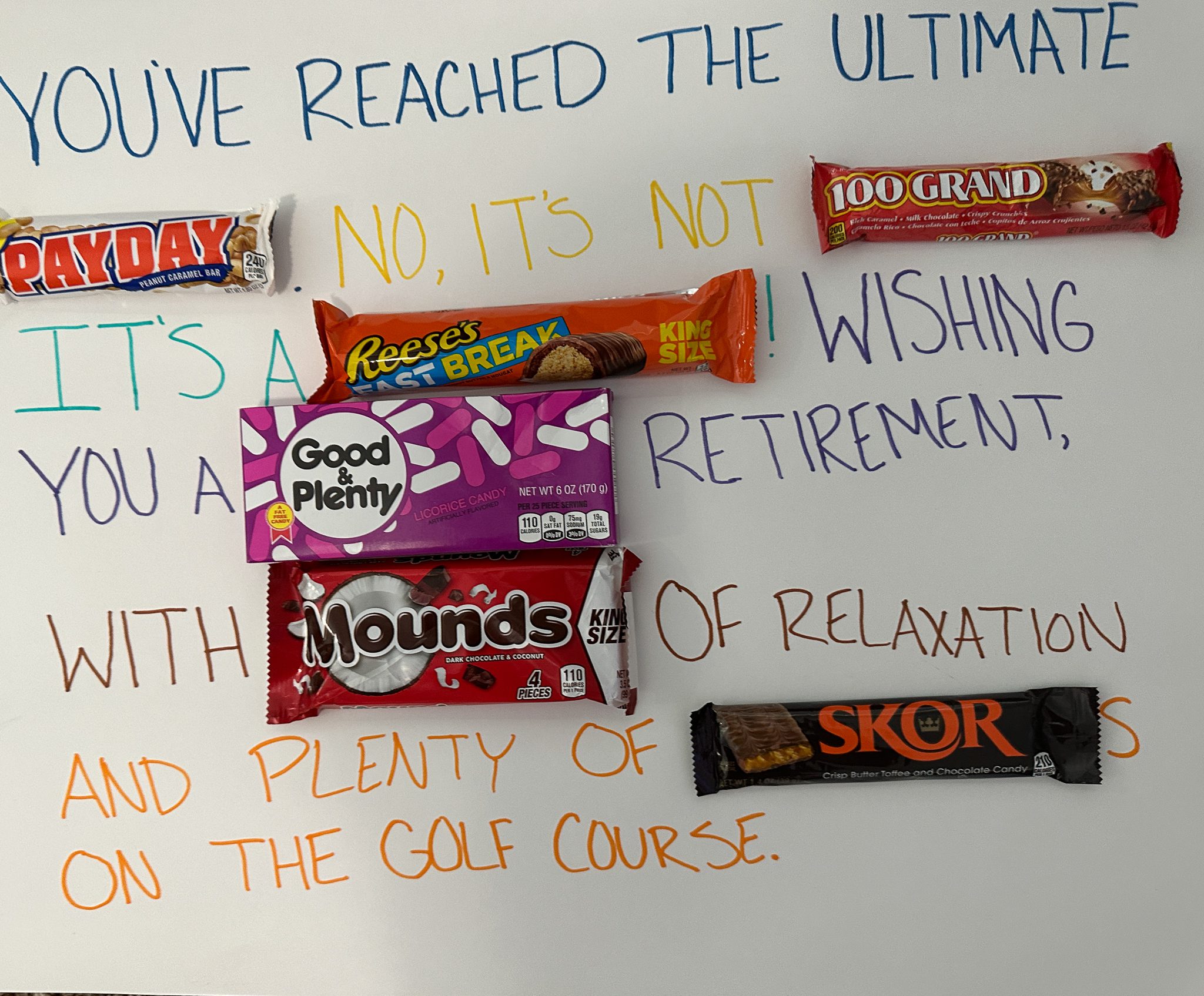 The Best Retirement Candy Poster Ideas