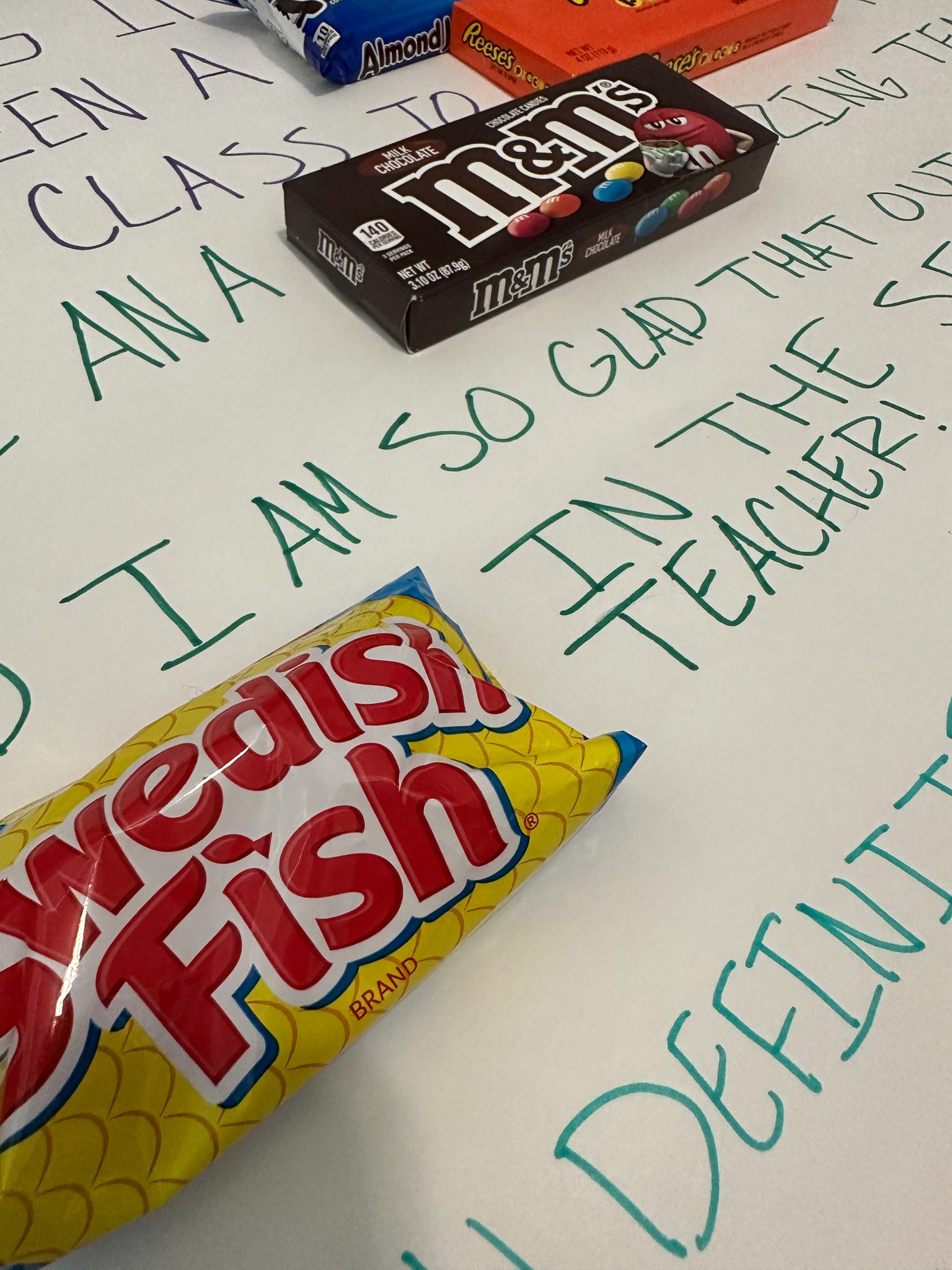 The Best Teacher Candy Poster Ideas