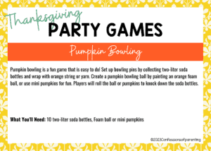 44 Fun and Exciting Thanksgiving Party Games