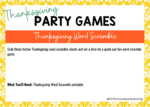 44 Fun and Exciting Thanksgiving Party Games