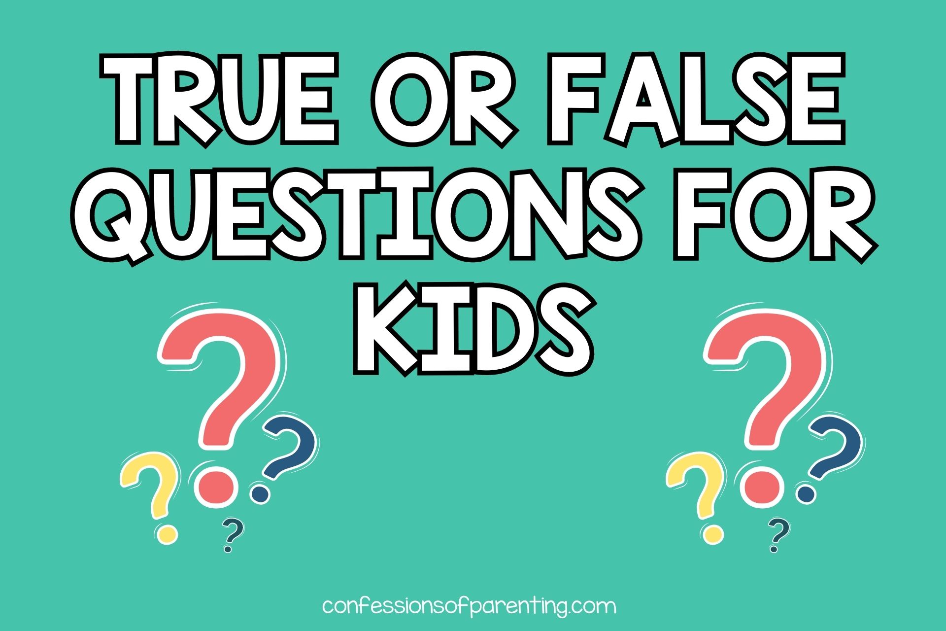 Understanding True And False Questions
