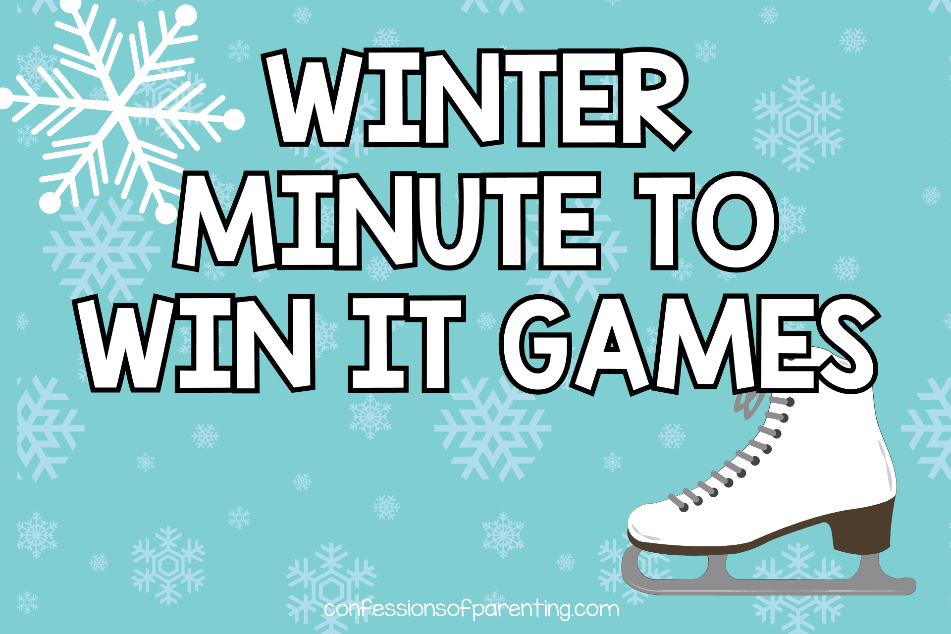 23 Winter Minute to Win It Games