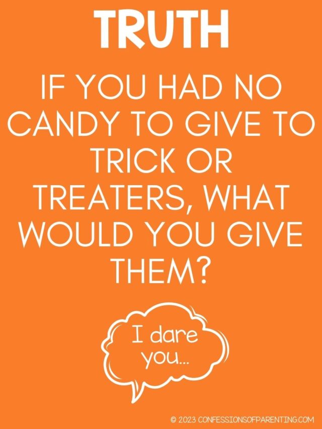 150 Best Halloween Truth or Dare Questions