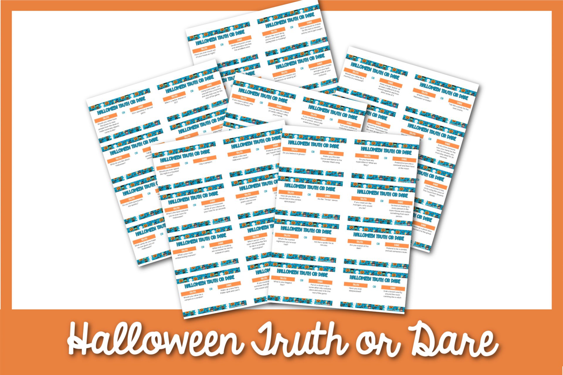 150 Best Halloween Truth or Dare Questions