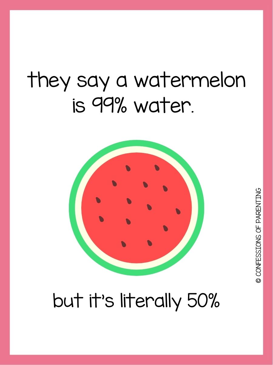 200 Best Watermelon Jokes That Are Ripe With Laughs [Free Joke Cards]