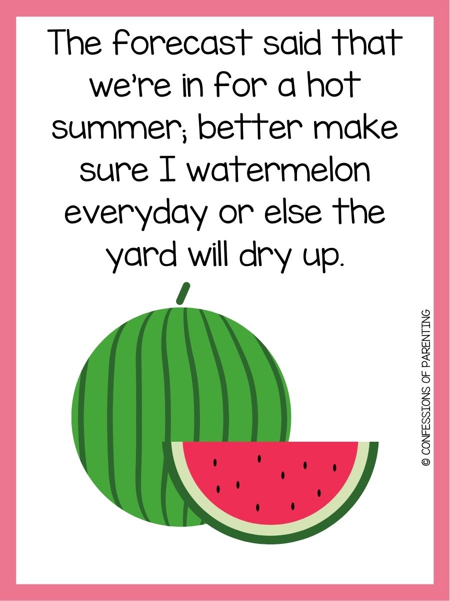 Best Watermelon Jokes That Are Ripe for Laughs- Clean & Funny