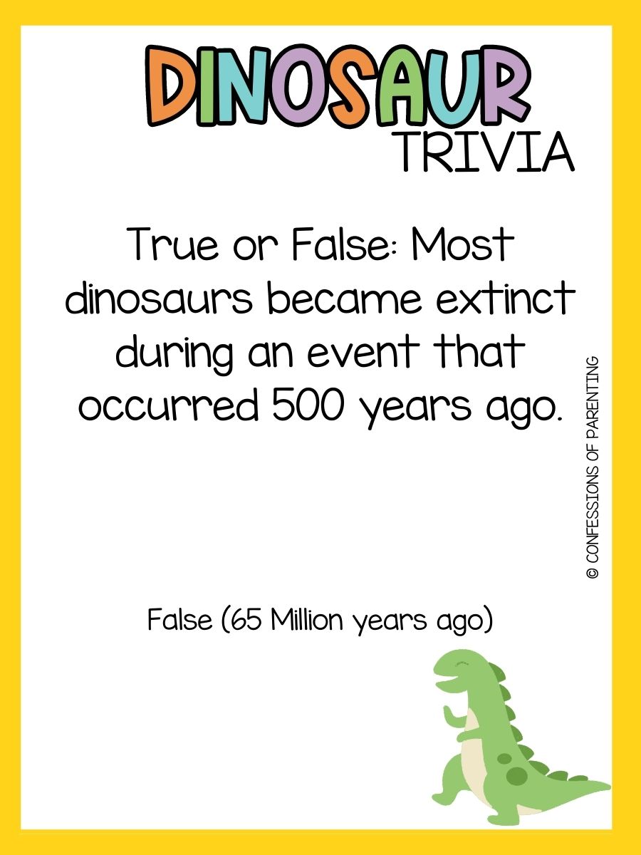 165 Gigantosaurus-ly Fun Dinosaur Trivia Questions and Answers