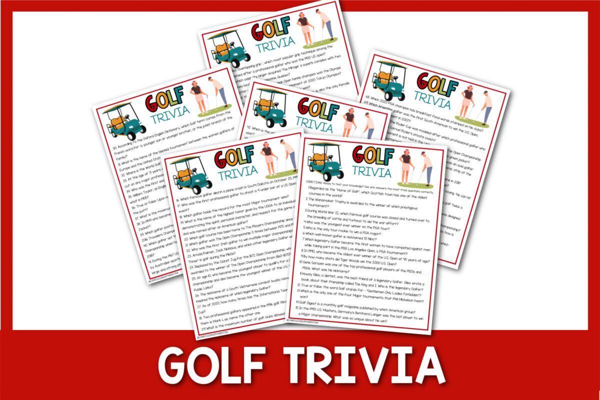 100 Best Golf Trivia Questions and Answers
