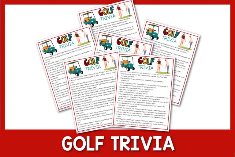 100 Best Golf Trivia Questions and Answers