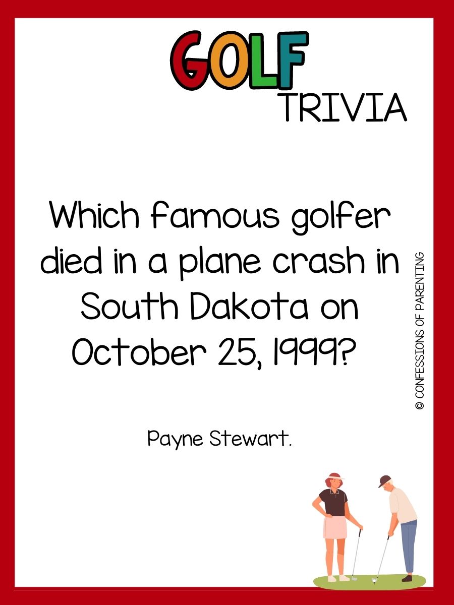 100 Best Golf Trivia Questions and Answers