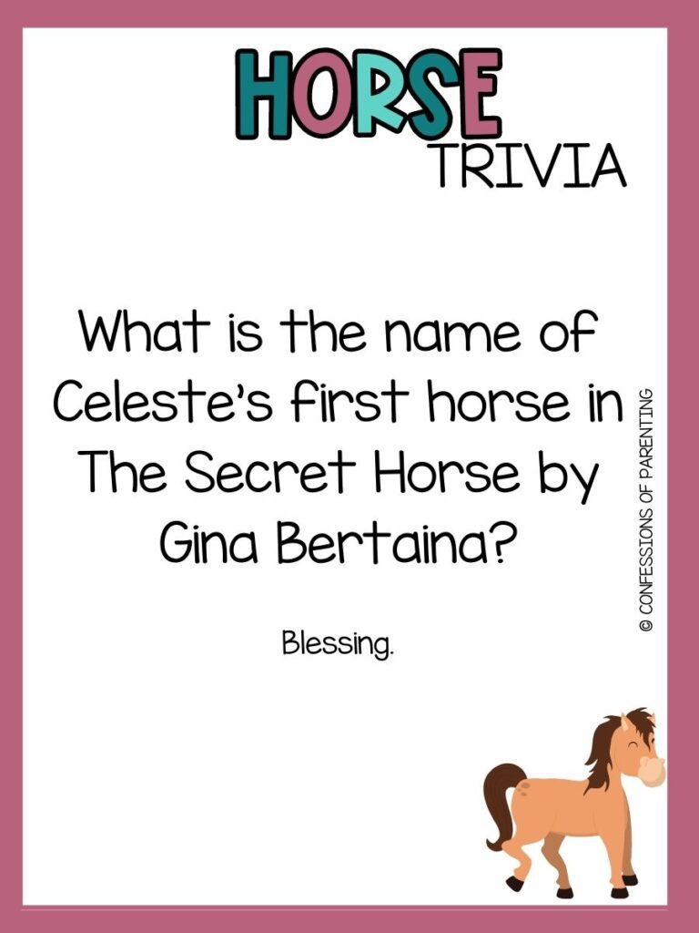 98 Horse Trivia Questions and Answers Perfect for Your Little Equestrian