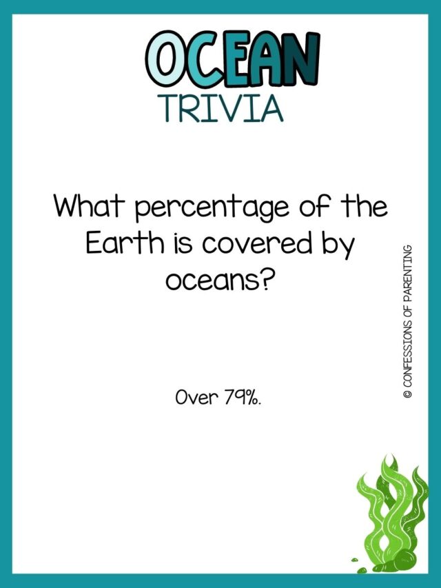 78 Best Ocean Trivia Questions and Answers