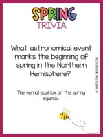 100 Best Spring Trivia Questions and Answers