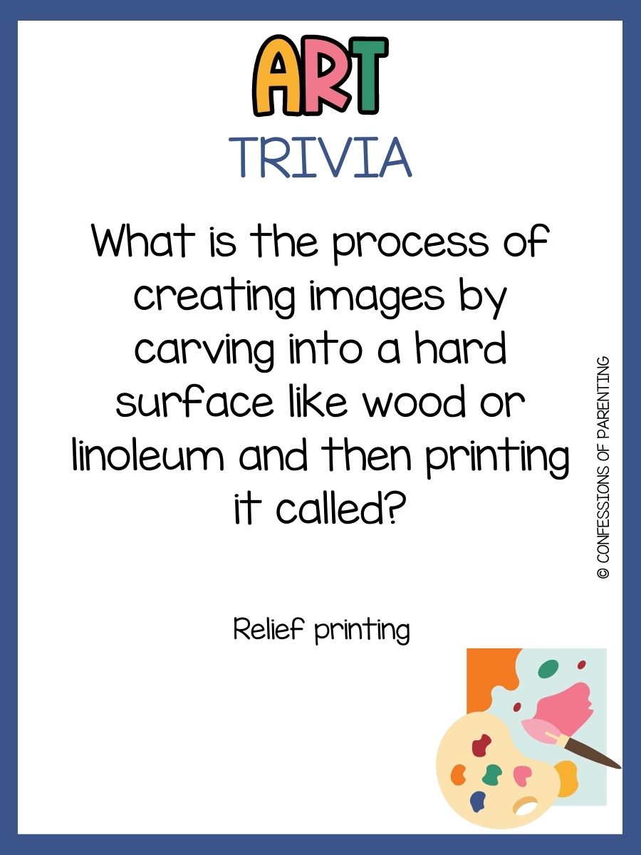 150 Marvelous Art Trivia Questions and Answers