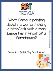 150 Marvelous Art Trivia Questions and Answers