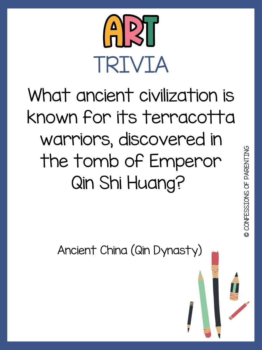 150 Marvelous Art Trivia Questions and Answers