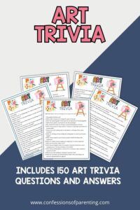 150 Marvelous Art Trivia Questions and Answers