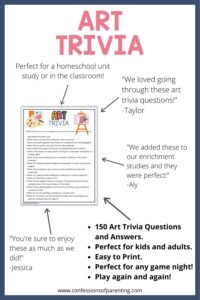 150 Marvelous Art Trivia Questions and Answers