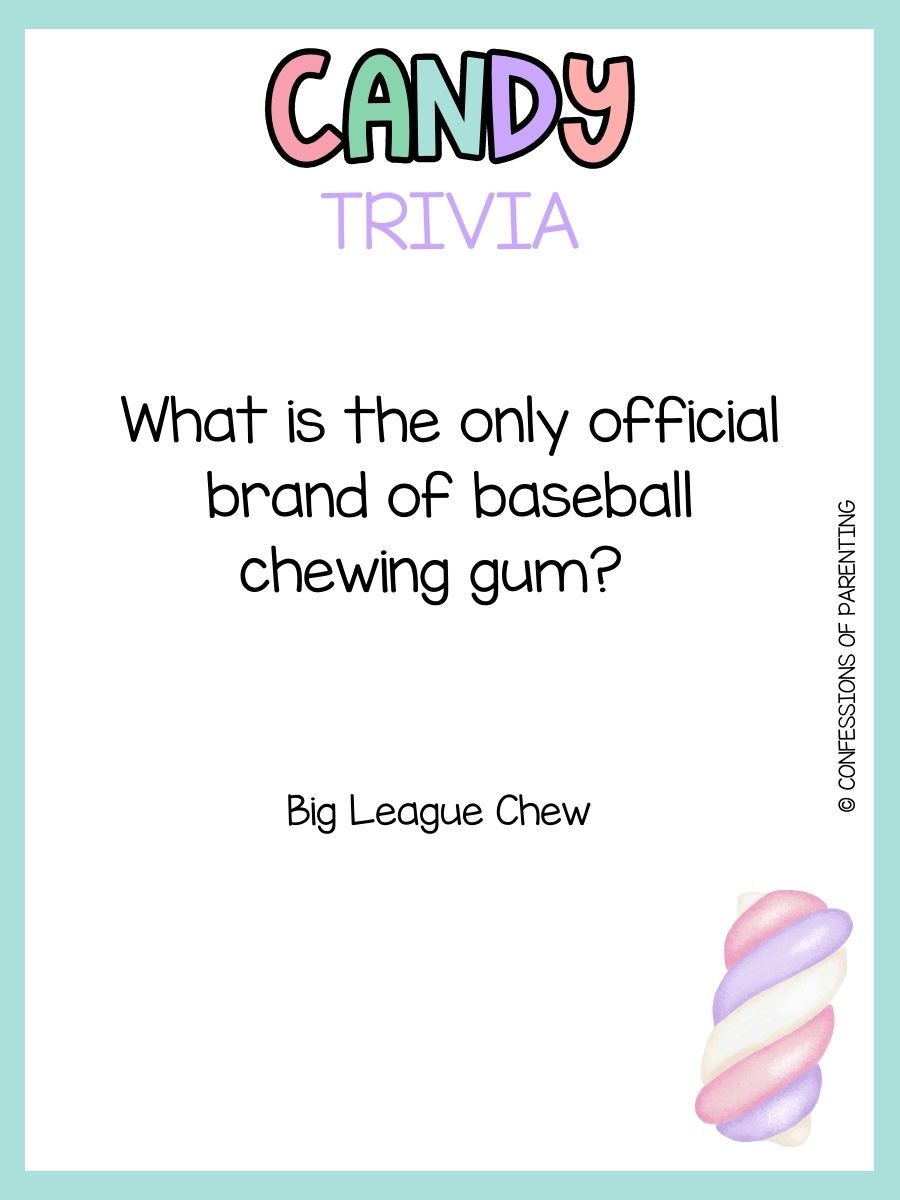 185 Sweet Candy Trivia Questions and Answers