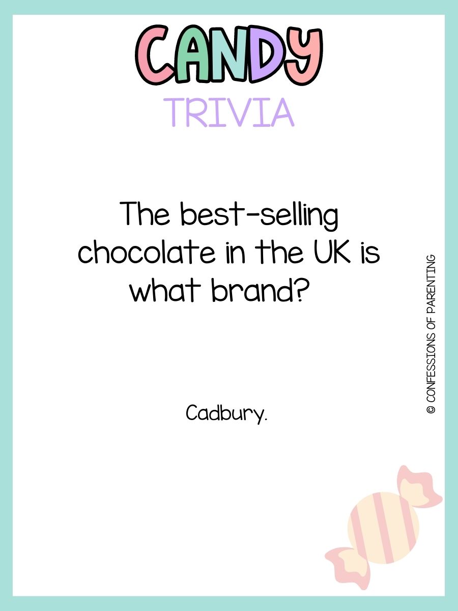 185 Sweet Candy Trivia Questions and Answers