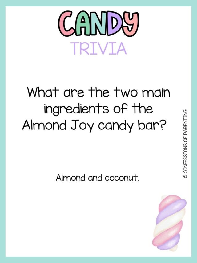 185 Sweet Candy Trivia Questions and Answers