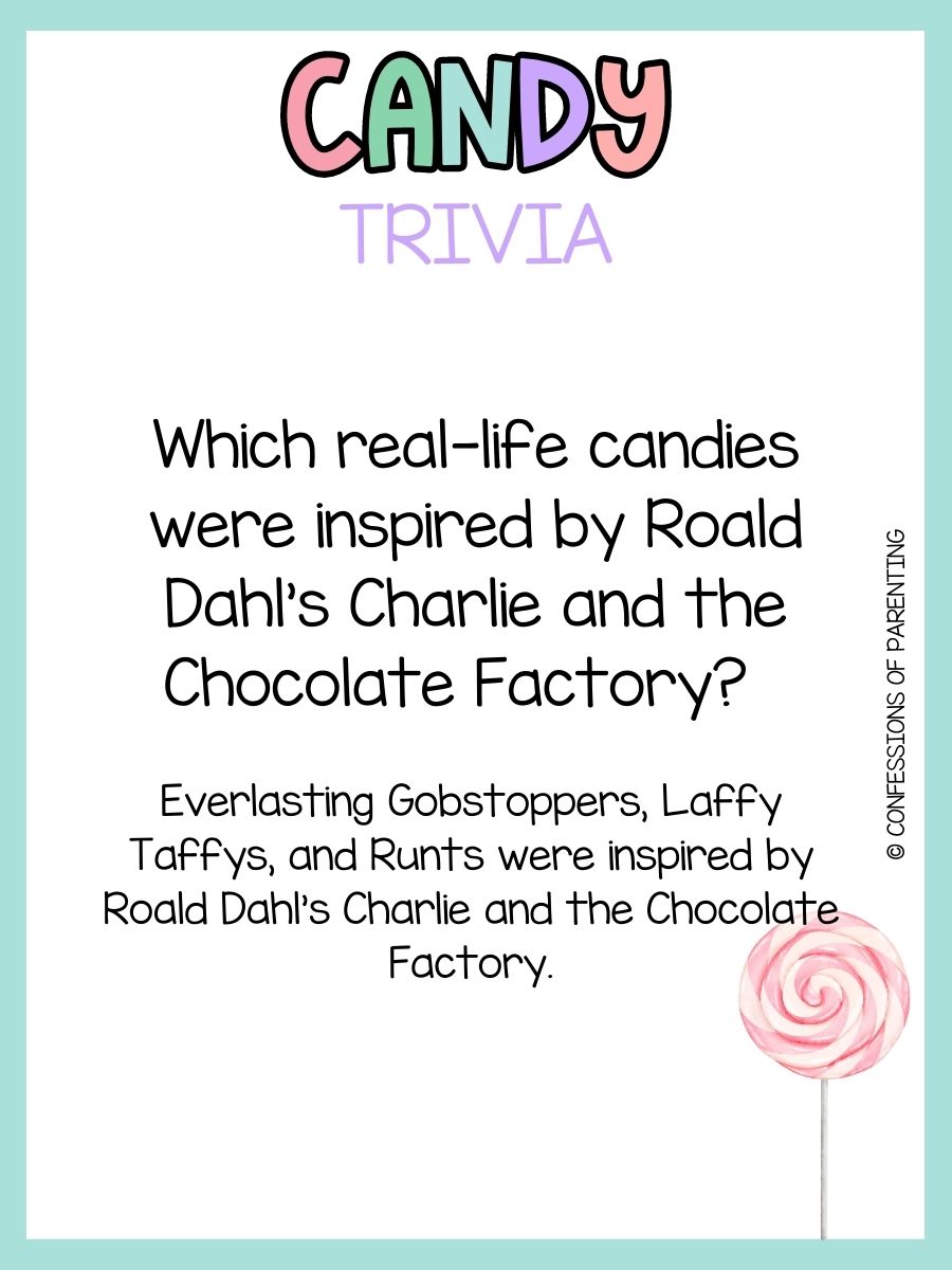 185 Sweet Candy Trivia Questions and Answers