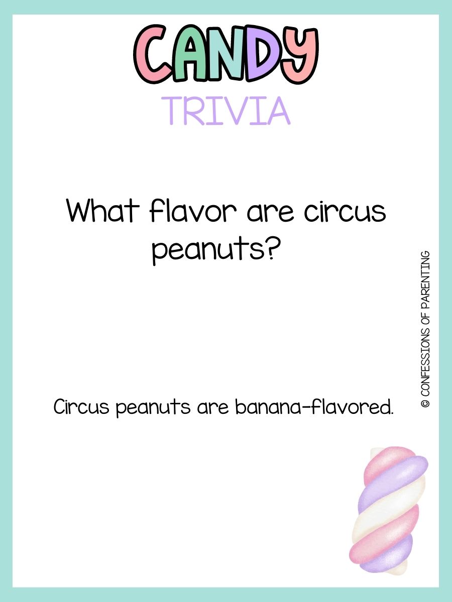 185 Sweet Candy Trivia Questions and Answers