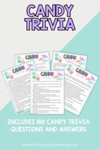 185 Sweet Candy Trivia Questions and Answers