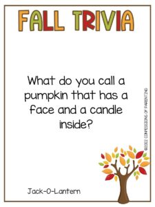 175 Best Fall Trivia Questions + Answers [for Kids & Adults]