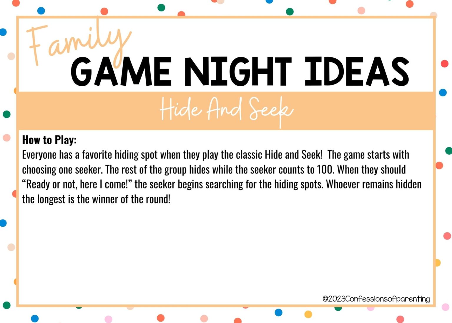 68 Family Game Night Ideas for a Fun Filled Night Together