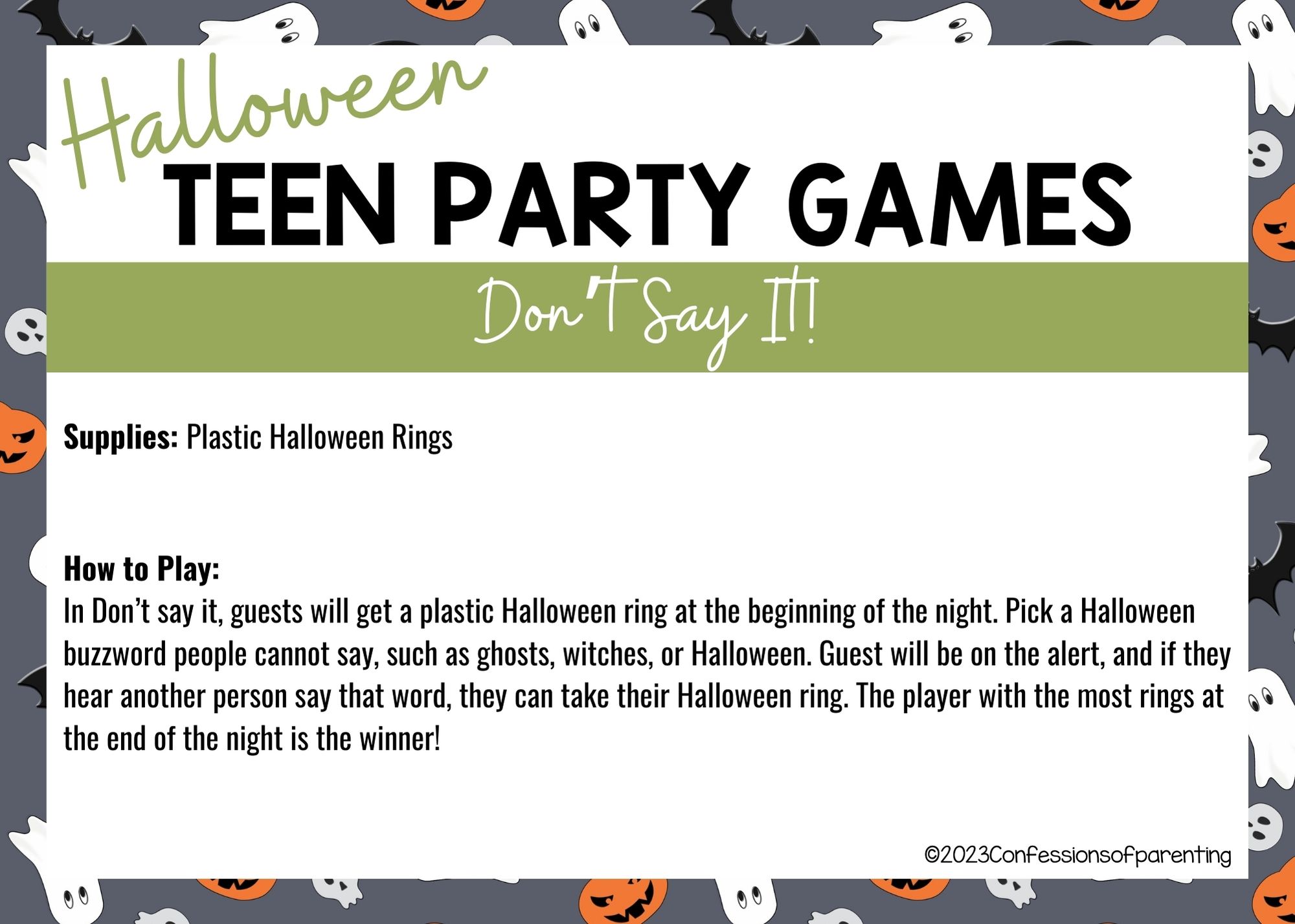 48 Halloween Party Games For Teens They're Sure to Love!