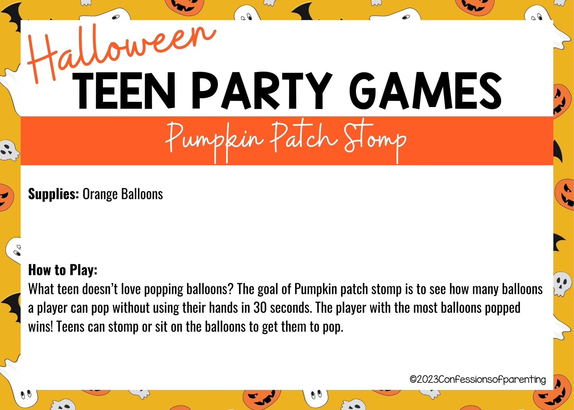 48 Halloween Party Games For Teens They're Sure to Love!