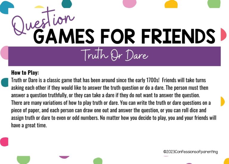 24 Fun and Entertaining Question Games For Friends