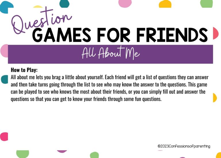 24 Fun and Entertaining Question Games For Friends