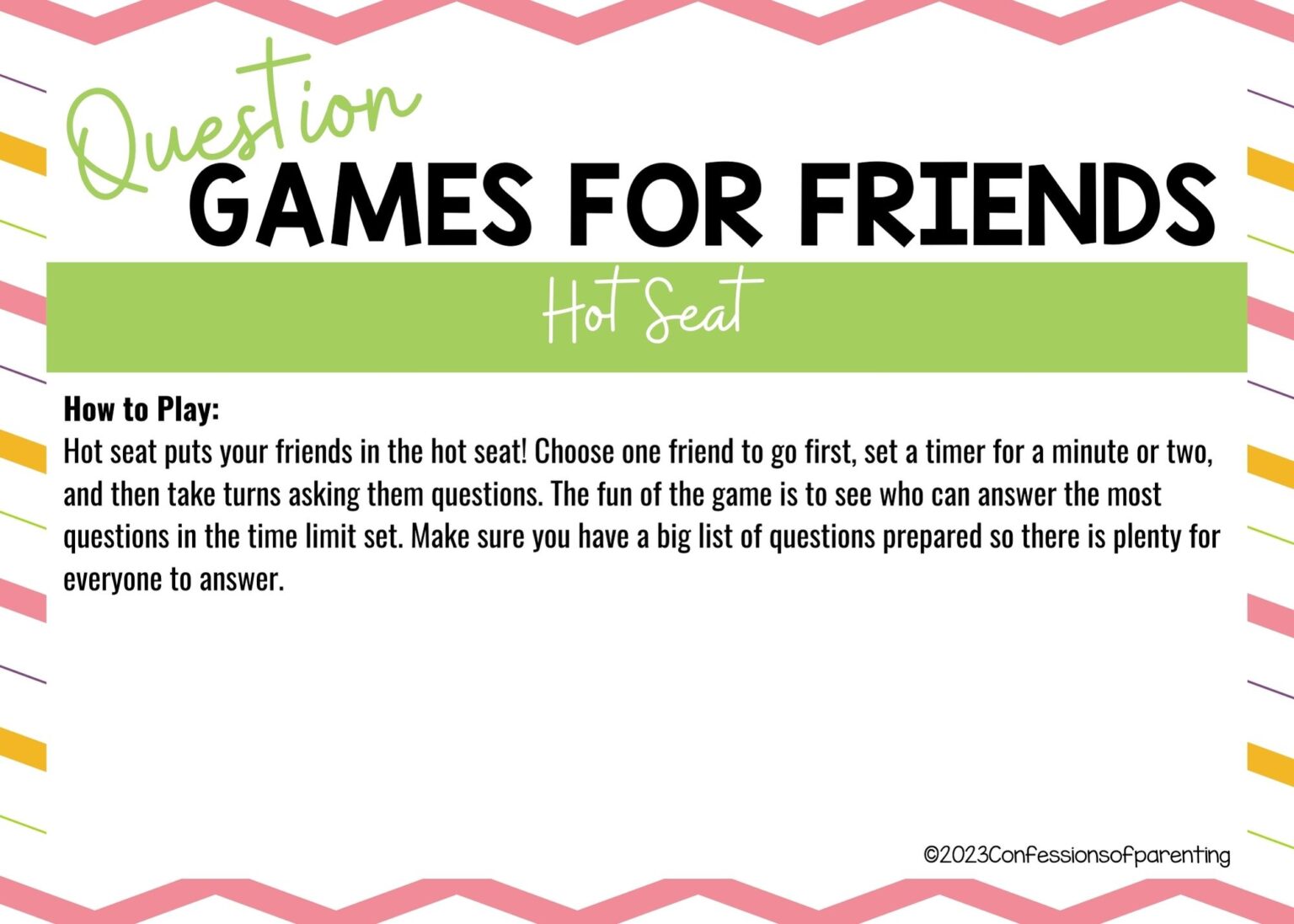 24 Fun and Entertaining Question Games For Friends