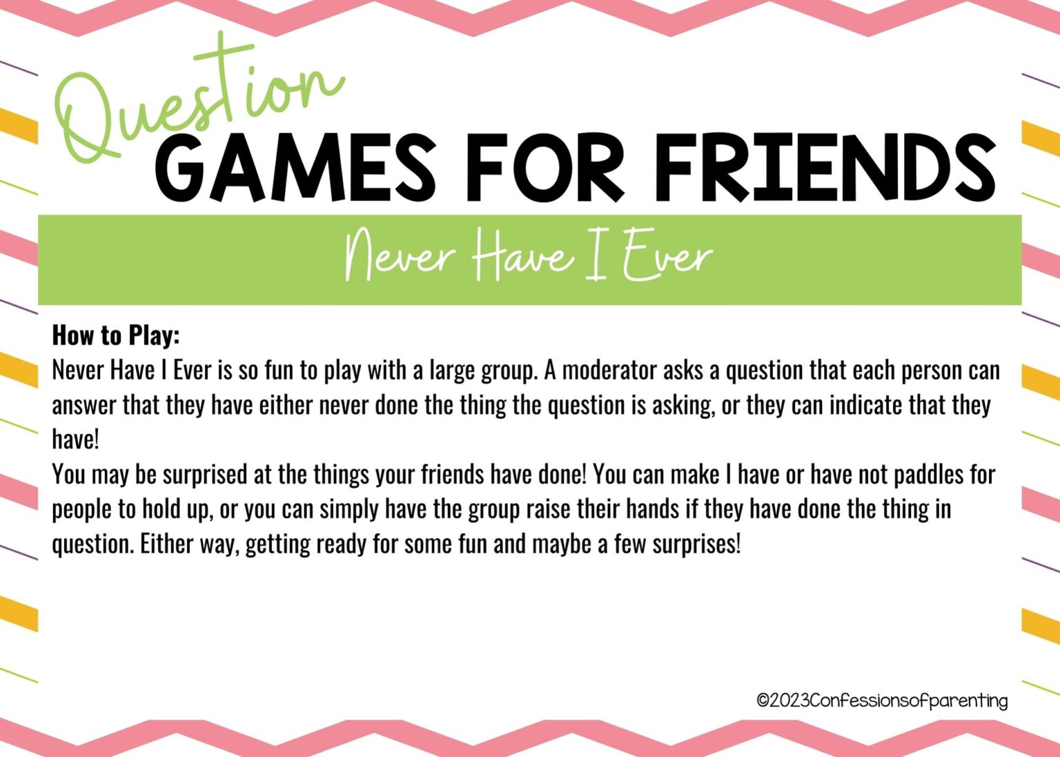 24 Fun and Entertaining Question Games For Friends